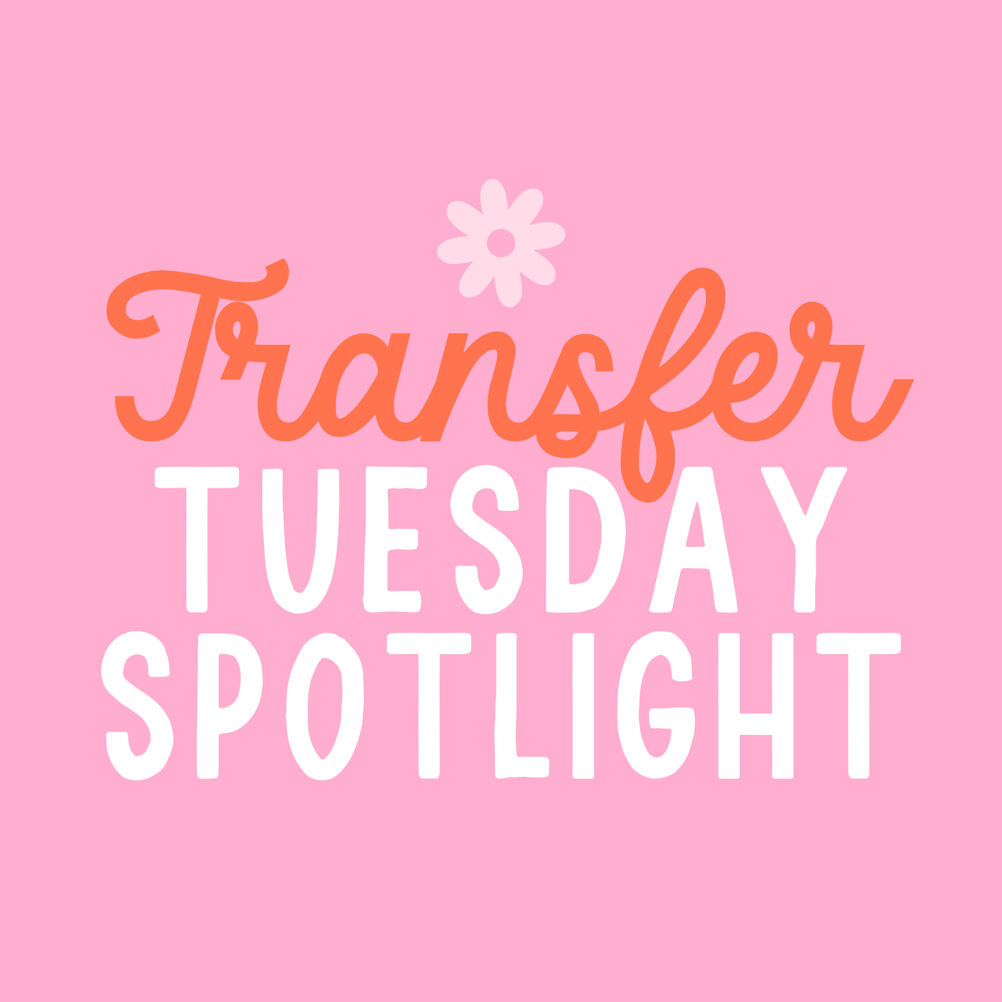 TRANSFER TUESDAY SPOTLIGHT – tagged "transfer tuesday spotlight ...