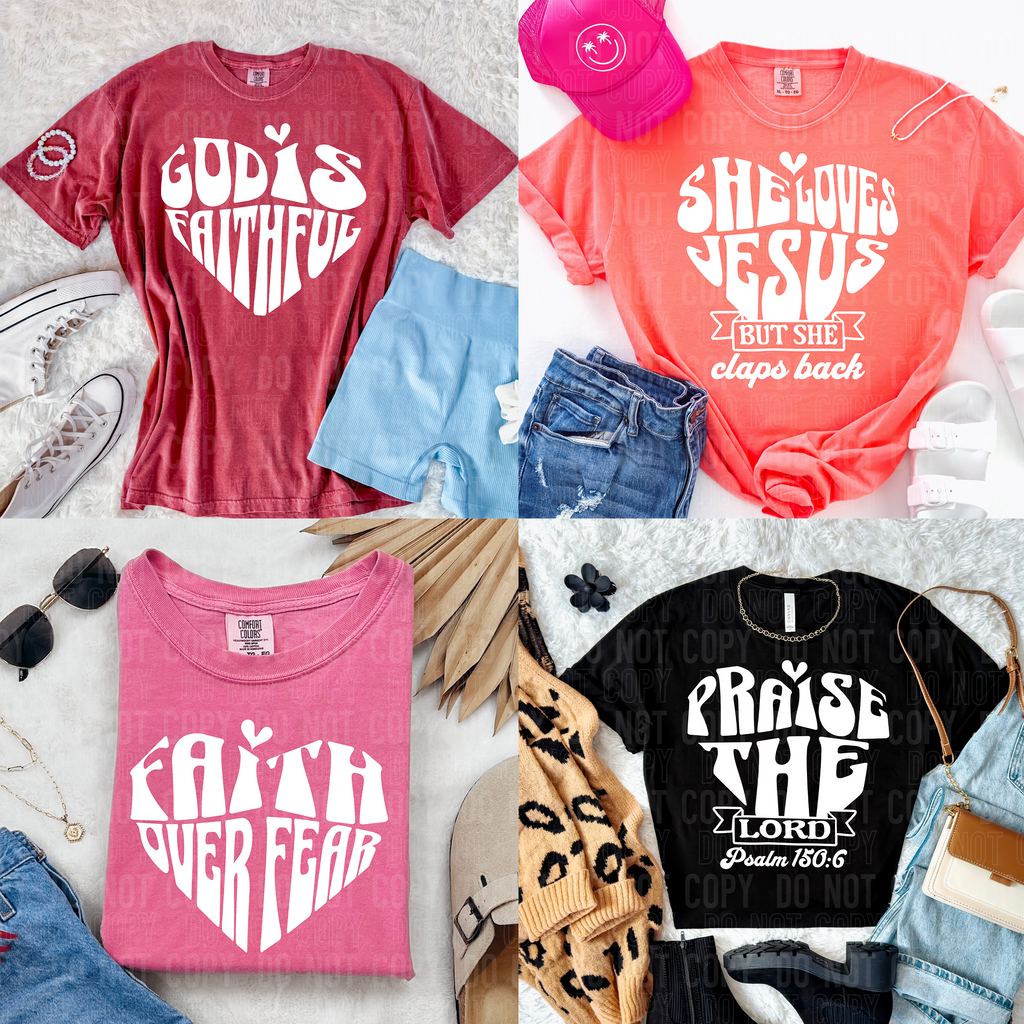 Faith bundle - SEMI EXCLUSIVE DESIGN- 4 AVAILABLE - 2025 - PNG file- D ...