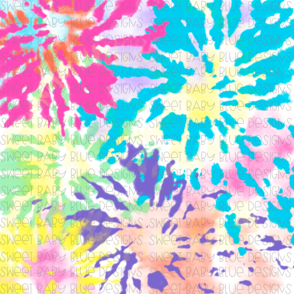 Colorful- Firework Tie-Dye Digital Paper- PNG file- Digital Download ...